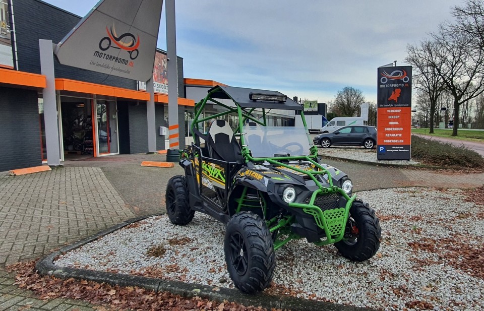 BUGGY 400CC 4X4 AUTOMAAT MET WEGTOELATING KENTEKEN