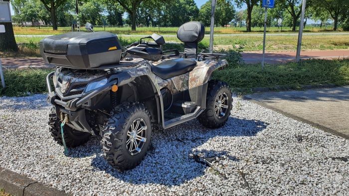 CFMOTO CFORCE 520L 4X4 CAMO QUAD MET KENTEKEN BJ 2020